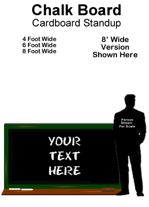 Back To School Cardboard Cutout Standup Props - Dino Rentos Studios, INC.