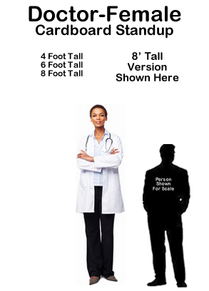 People & Careers Cardboard Cutout Standup Props - Dino Rentos Studios, INC.