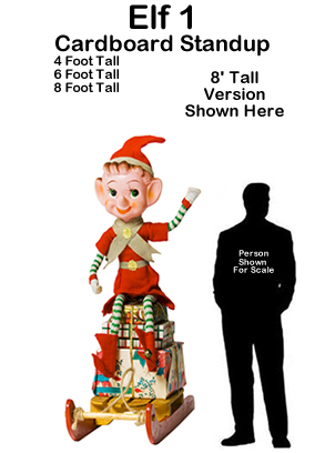 Holidays: Christmas Cardboard Cutout Standup Props - Dino Rentos ...