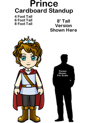 Prince Castle Cardboard Cutout Standup Prop - Dino Rentos Studios, INC.